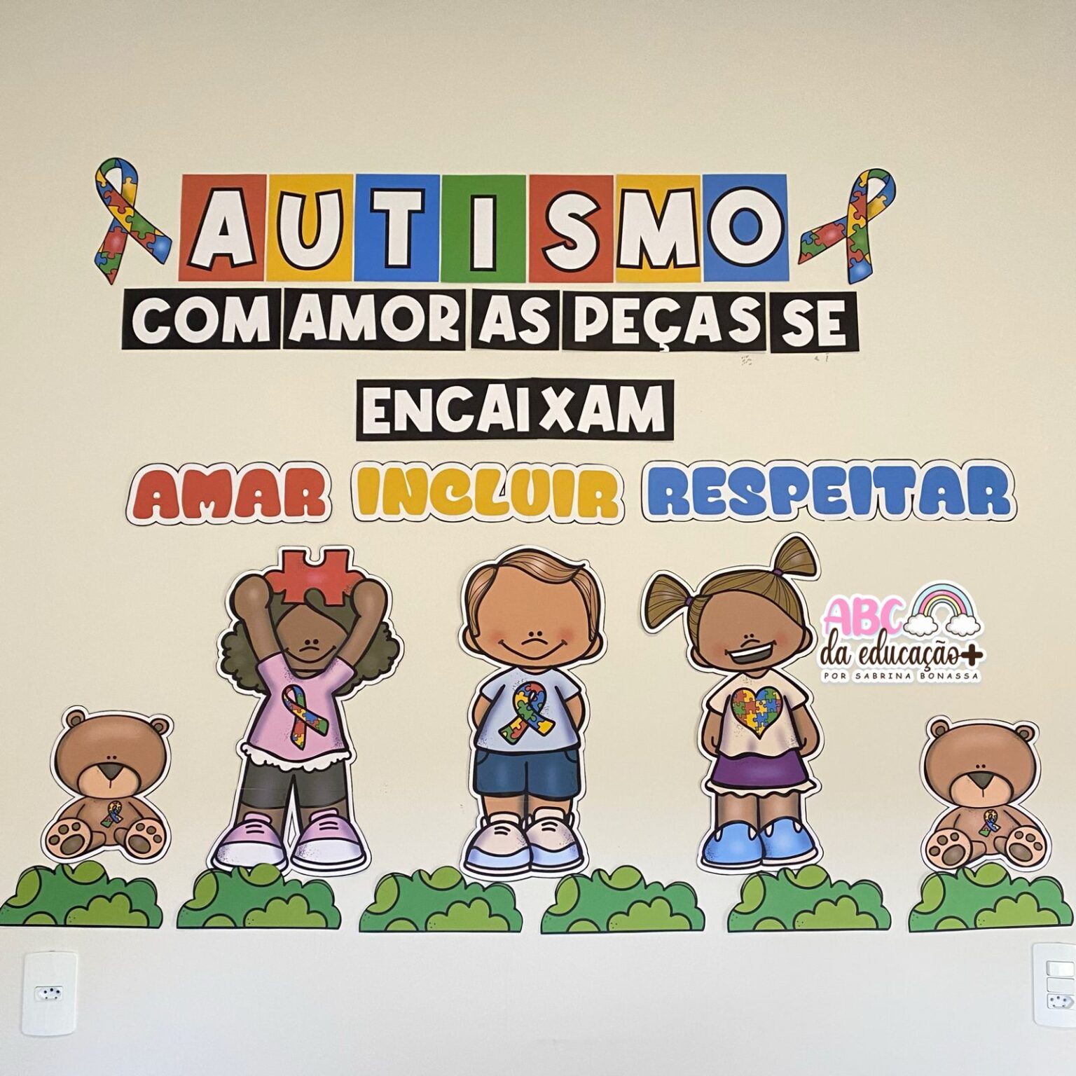 Painel Dia Mundial do Autismo – Prof Decorativa – Loja